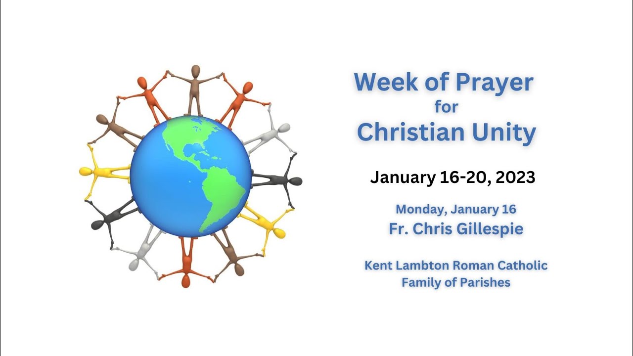 Week of Prayer for Christian Unity Monday, January 16, 2023 - YouTube