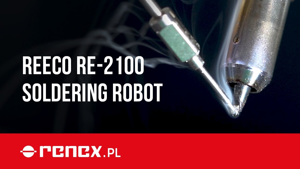 REECO RE 2100 Soldering Robot - YouTube