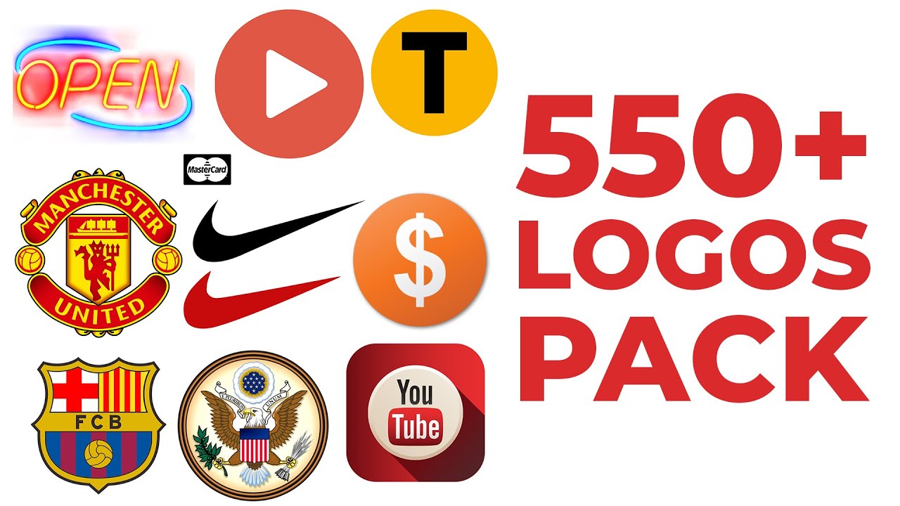 Free 550+ Logos Collection Download - YouTube