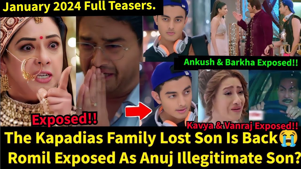 Anupama Starlife January 2024 Full Teasers Update in English. - YouTube