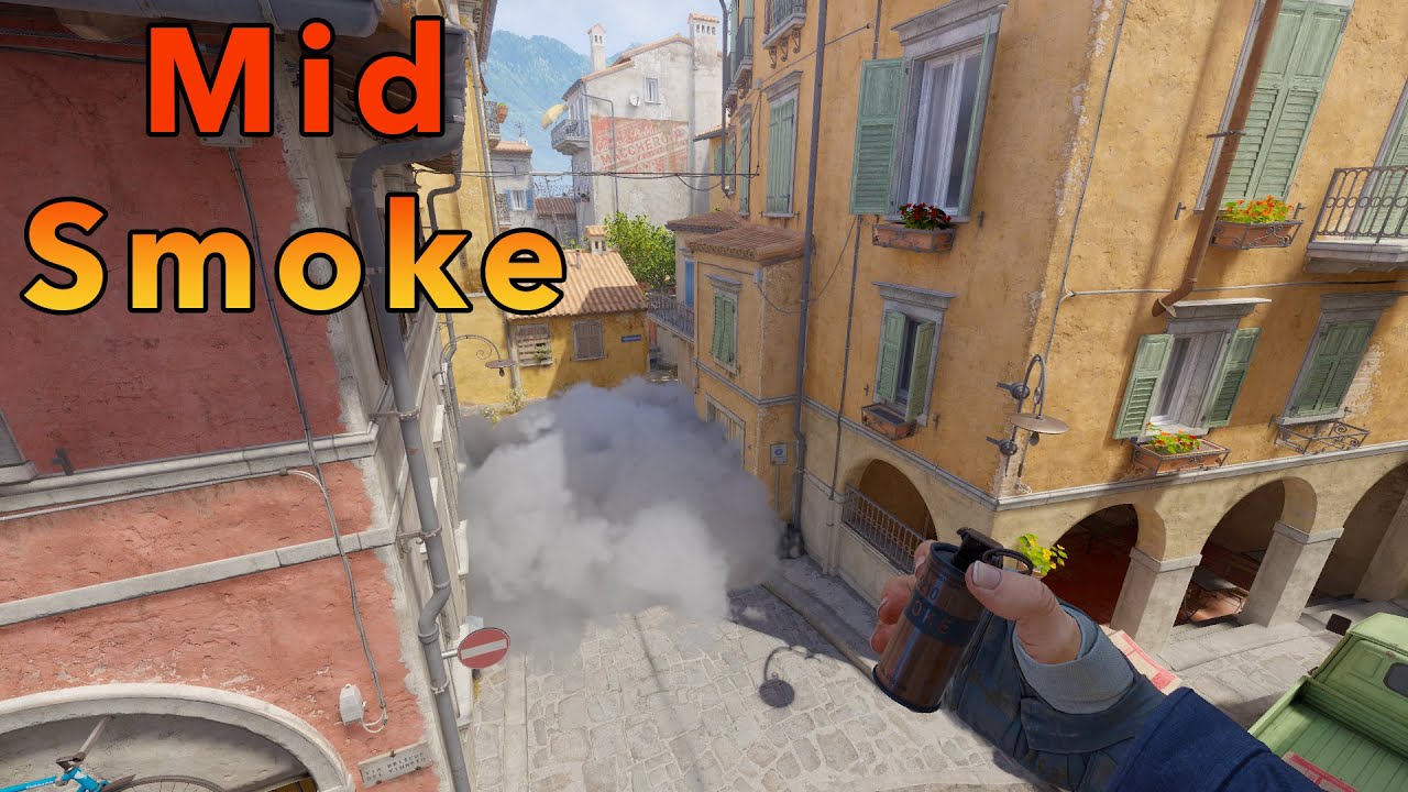 CS2 Inferno Mid Smoke - YouTube