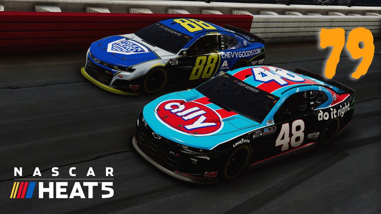 Let´s Play NASCAR Heat 5 #79 - Saison 3 Cup Daytona 500 auf dem Daytona ...