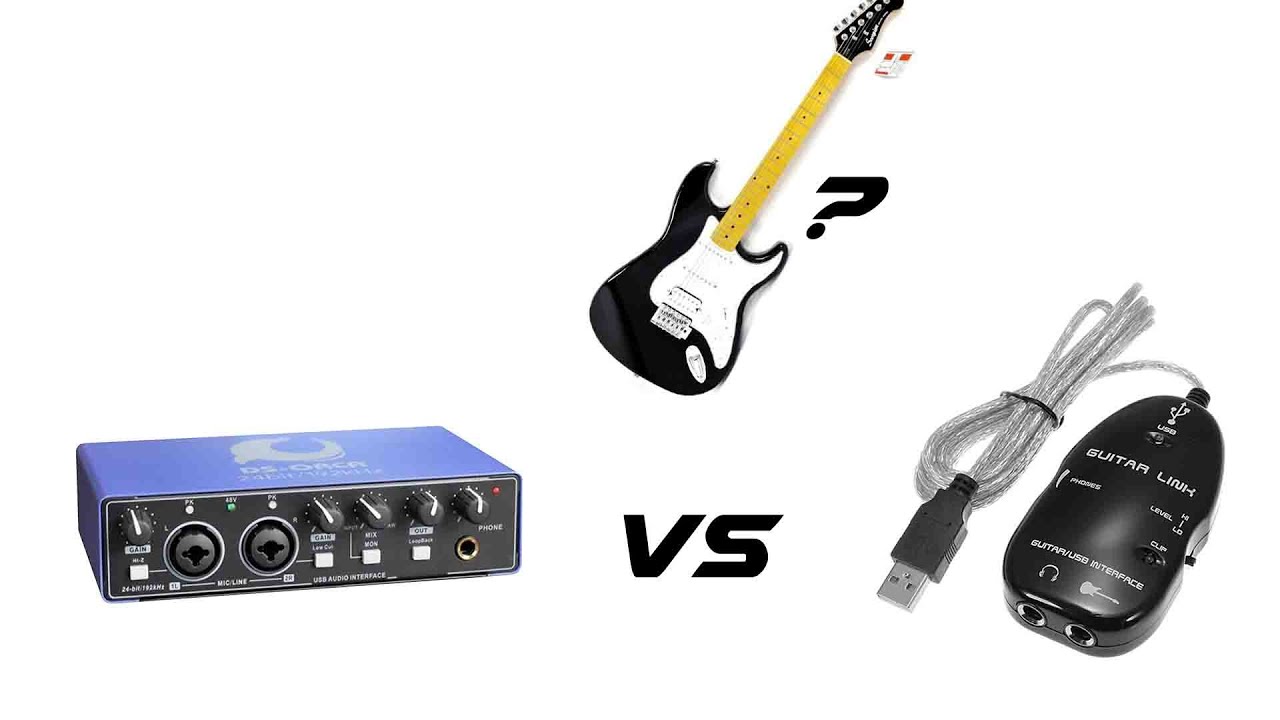 USB Guitar Link (KW) vs DS Orca MK2 pada Gitar Scorpion 1 jutaan - YouTube