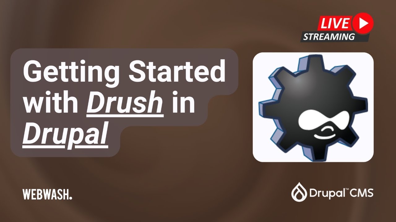 Getting Started with Drush in Drupal - YouTube