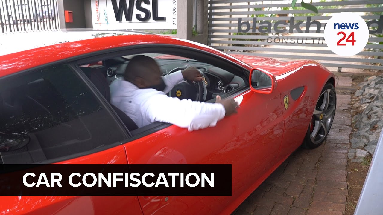 WATCH | Businessman Edwin Sodi’s luxury cars seized in Bryanston by AFU ...