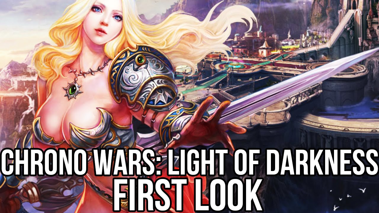 Chrono Wars Light of Darkness (Free MMORPG): Watcha Playin'? Gameplay First Look - YouTube