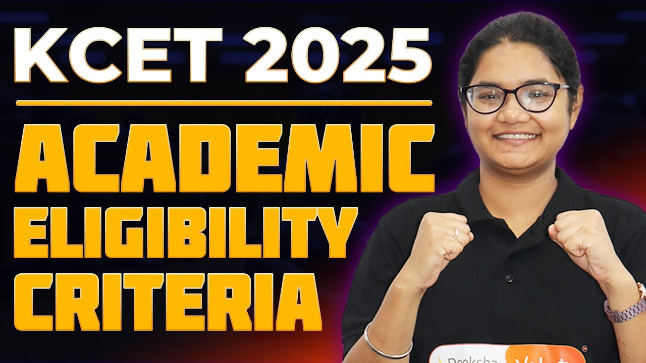 📢 Academic Eligibility for KCET 2025 – Everything You Need to Know! 🎯 ...
