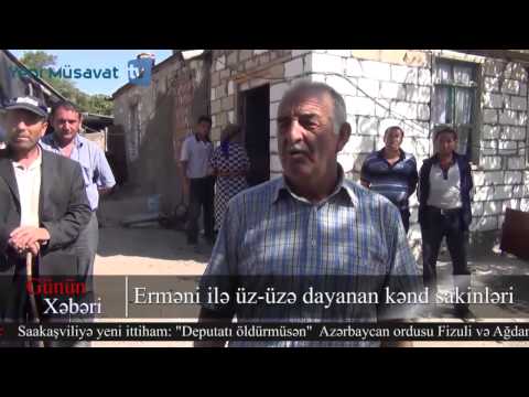 Erməni ilə üz-üzə dayanan Quşçu Ayrımın sakinləri