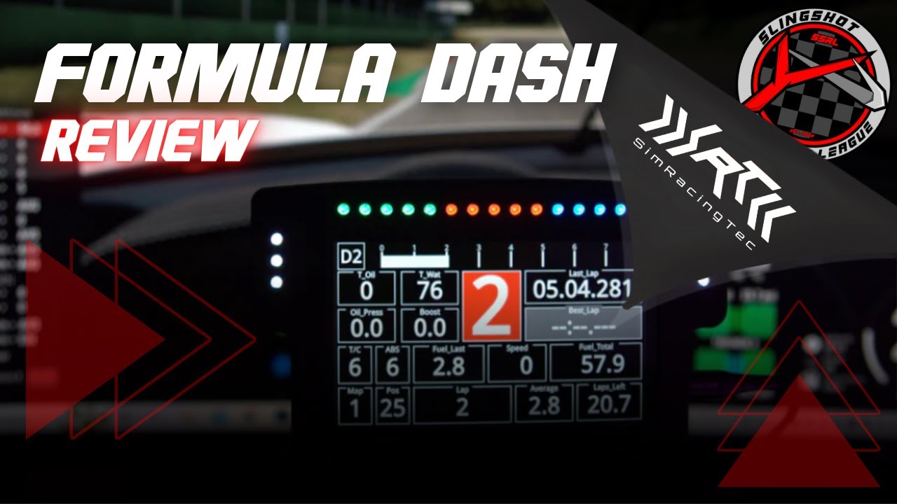 Sim Racing Tec FORMULA DASH REVIEW - YouTube