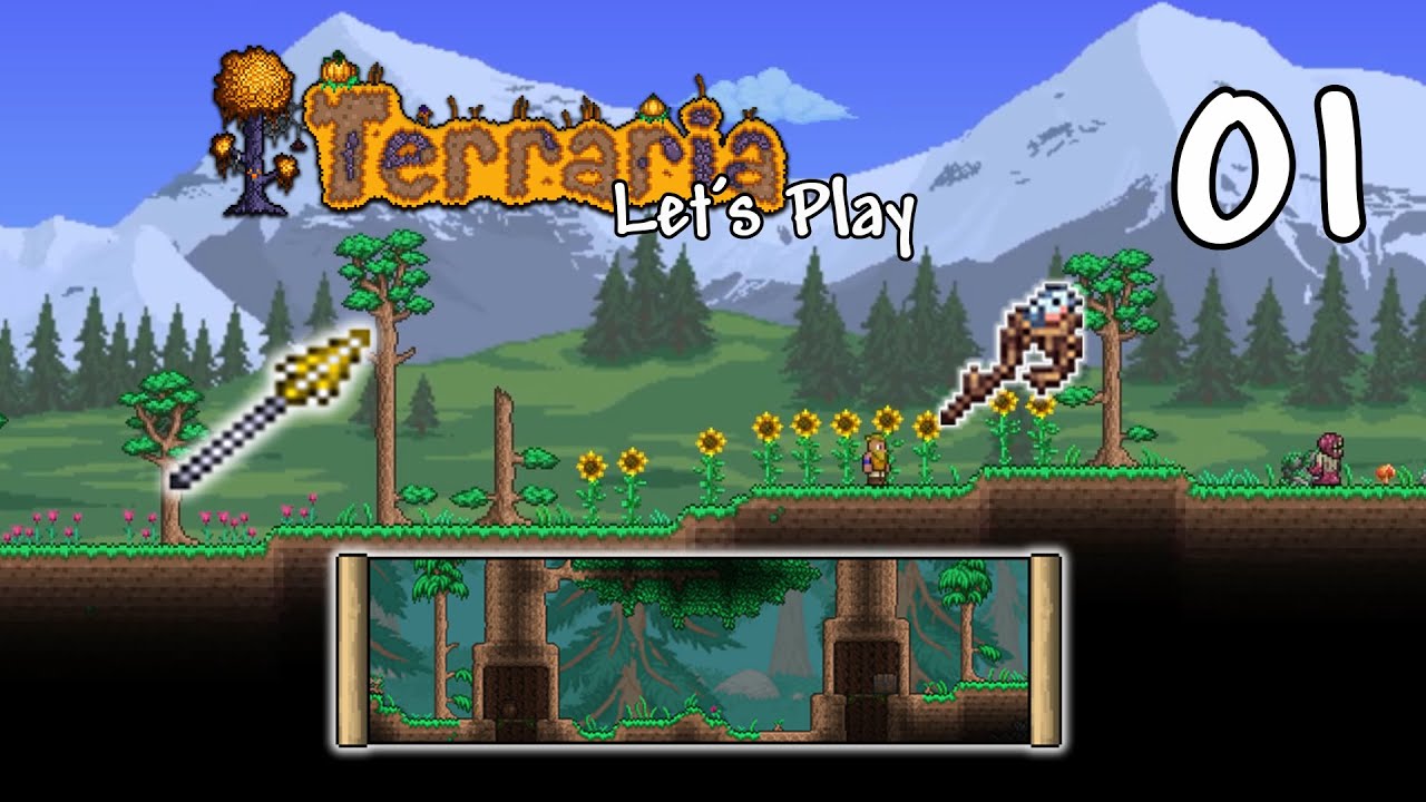 NEW TERRARIA SERIES!! LET'S PLAY EP 1!! - YouTube