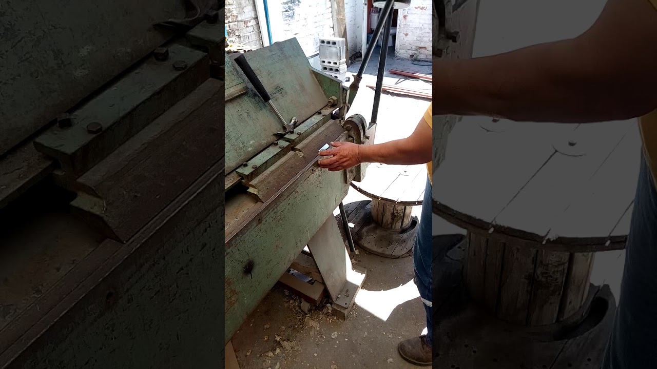 como hacer un engargolado con dobladora - YouTube