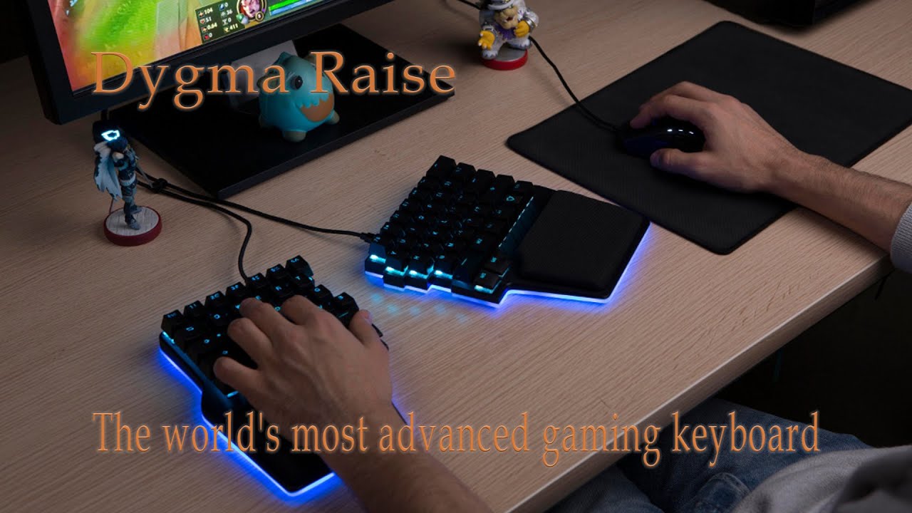 Dygma Raise - The world's most advanced gaming keyboard!! - YouTube