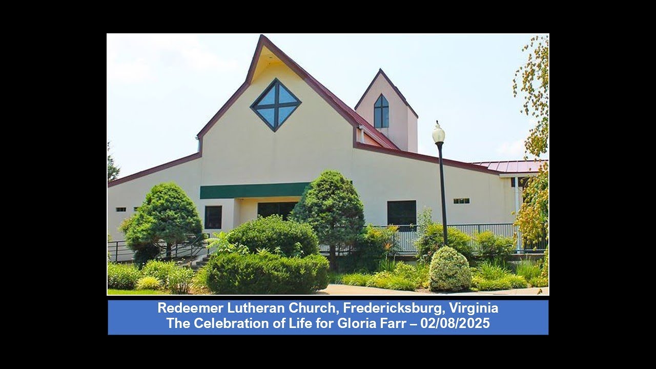 02-08-2025 The Celebration of Life for Gloria Farr - YouTube