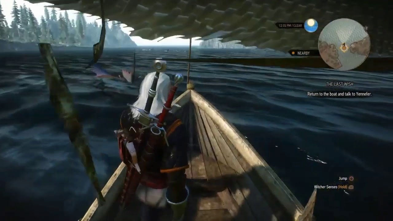 Yennefer left Geralt and Rouch to drown - Witcher 3 - YouTube