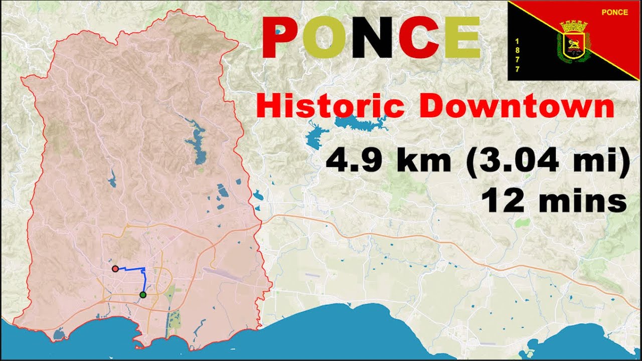 Driving in Puerto Rico - Ponce (Centro y Segundo) - YouTube