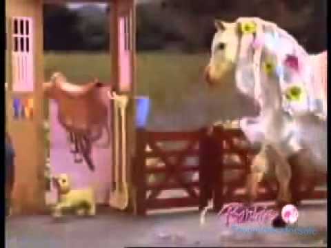 Barbie Horse Tawny Commercial German