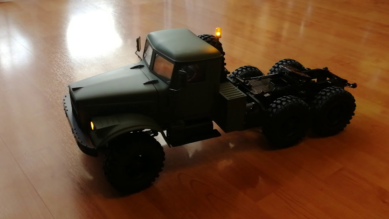 Kraz test 1/14 RC 3D printed - YouTube