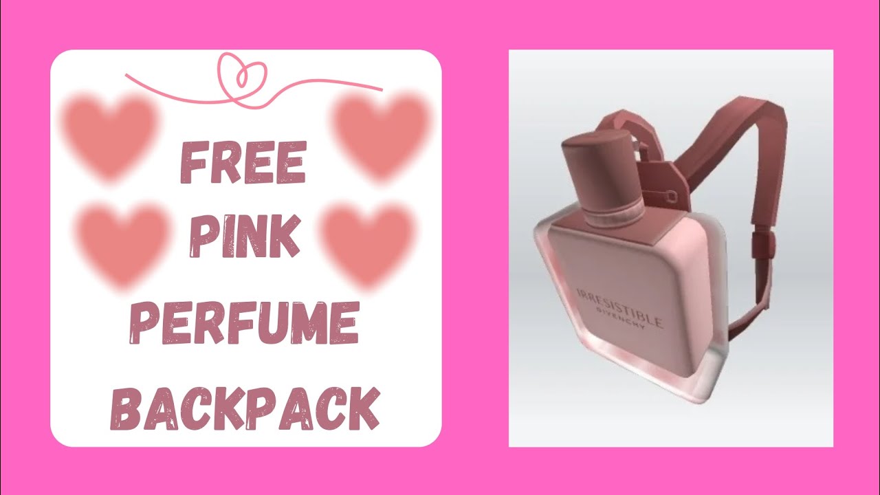 how to get this perfume backpack for free🩷|| @Aiyt_g4butt - YouTube