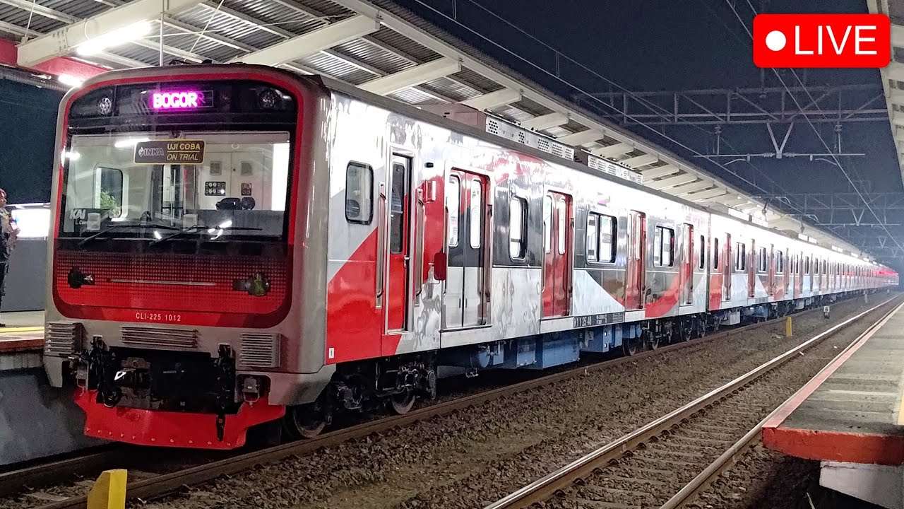 🔴 PENGIRIMAN KERETA KRL RETROFIT DARI DEPOK KE PT INKA MADIUN 2025 ...