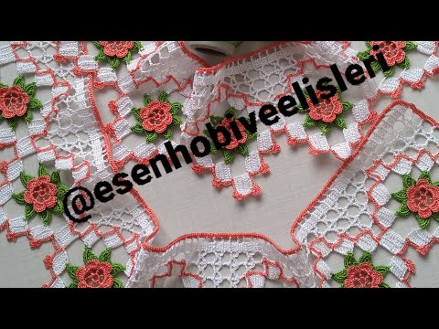 90. Çok zarif bir model. Çeyizlerinizi renklendirecek havlukenarı modeli