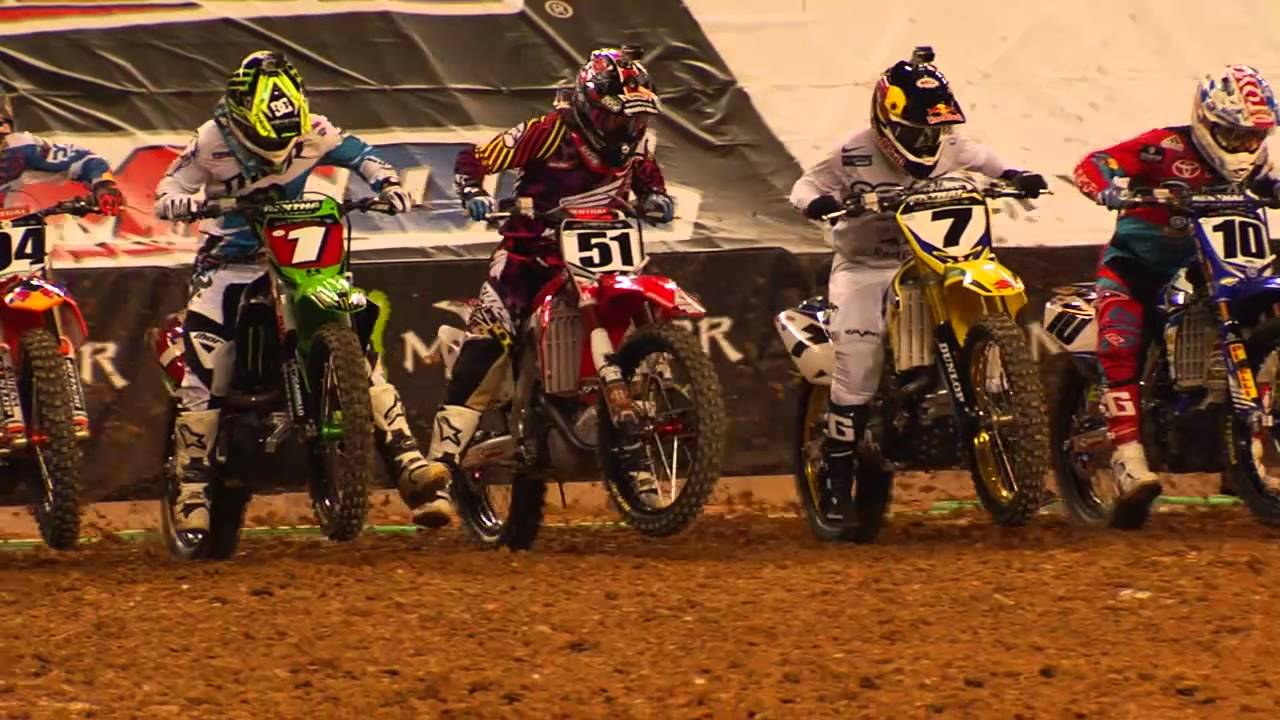 Supercross LIVE! 2014 - After the Checkered Flag - February 20 - YouTube