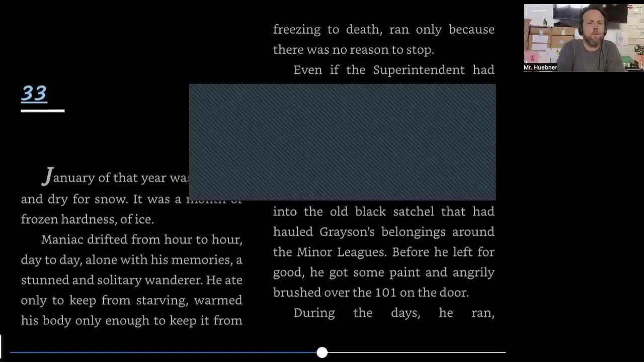 Maniac Magee Chapter 33 - YouTube