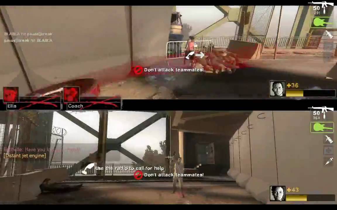 Left 4 Dead 2: Rochelle vs Nick [Electric Guitar Fight] HD 720p - YouTube