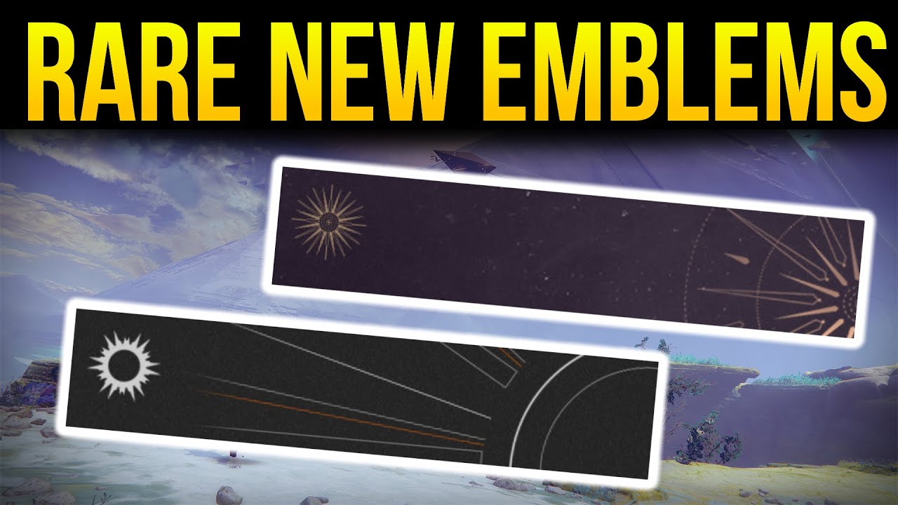 How to get Eclipsed Void and Savior (RARE EMBLEMS) - YouTube