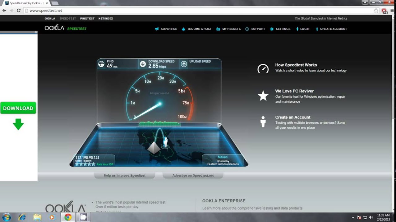 2mbps LTE globe Tattoo [Speed Test] - YouTube