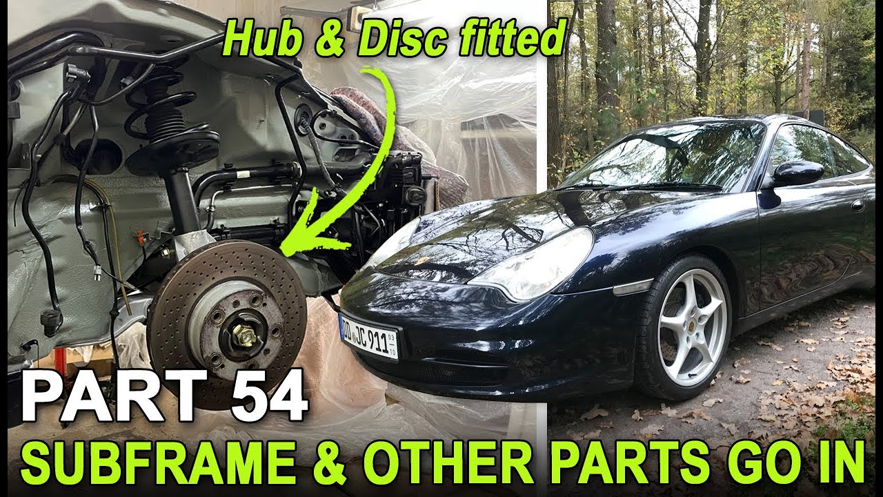 Porsche 911 (996) Restoration - Subframe, Hub & Disc Install - Part 54 ...