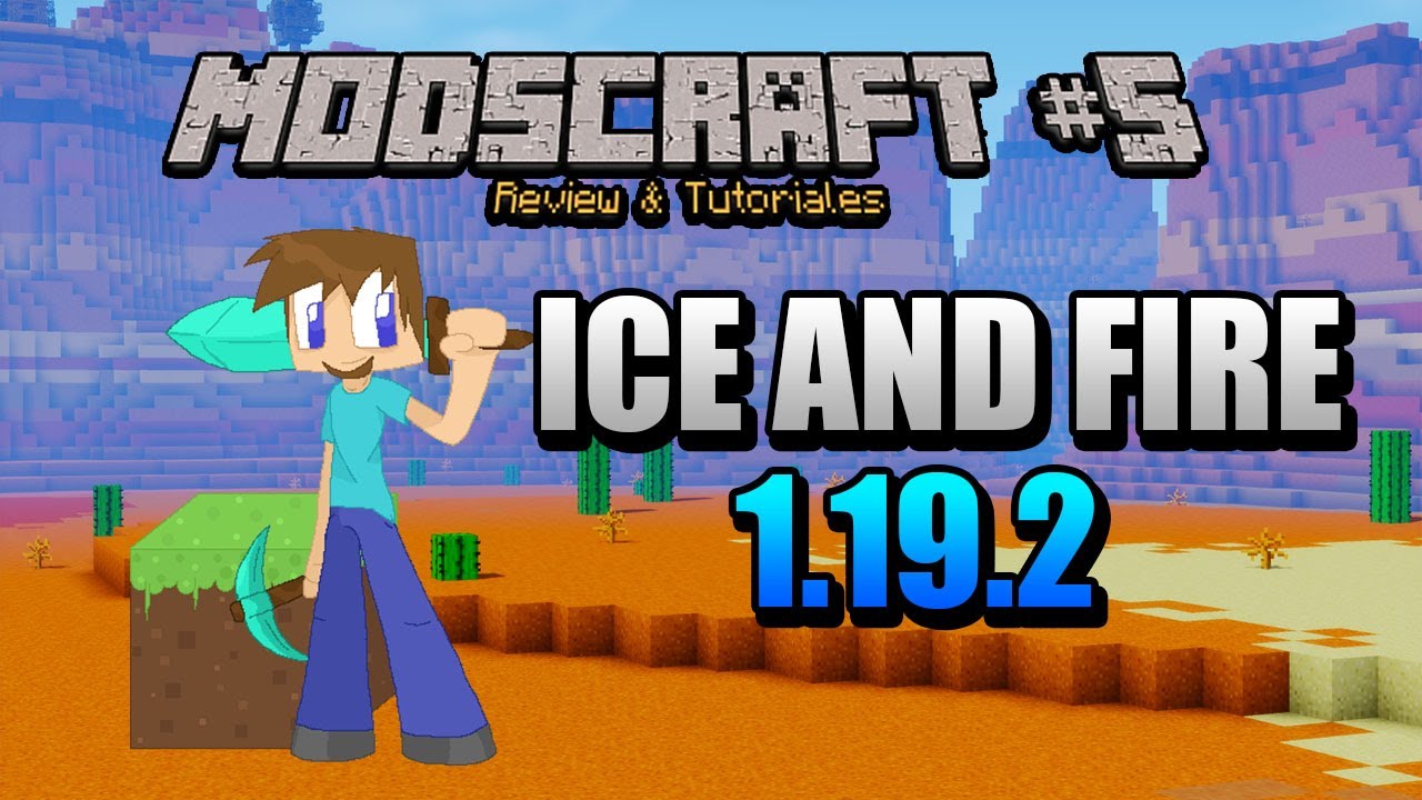 ICE AND FIRE - MODS 1.19.2- REVIEW & TUTORIAL - FUEGO Y HIELO - YouTube