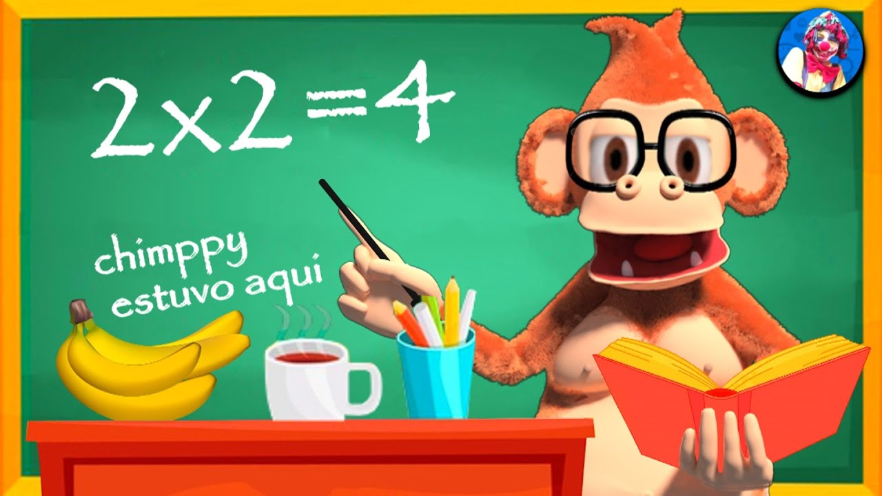 Aprende a Multiplicar con El Profesor Chimppy | Penguin jump ...
