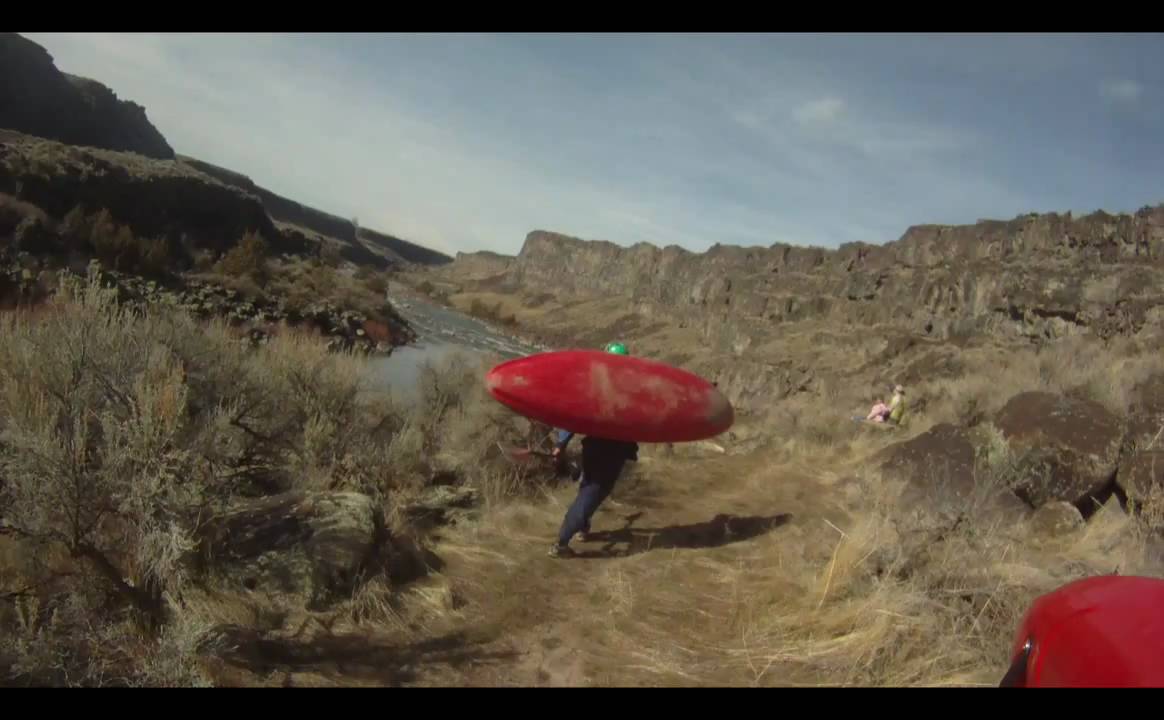 Murtaugh section on the Snake River whitewater kayaking gopro - YouTube