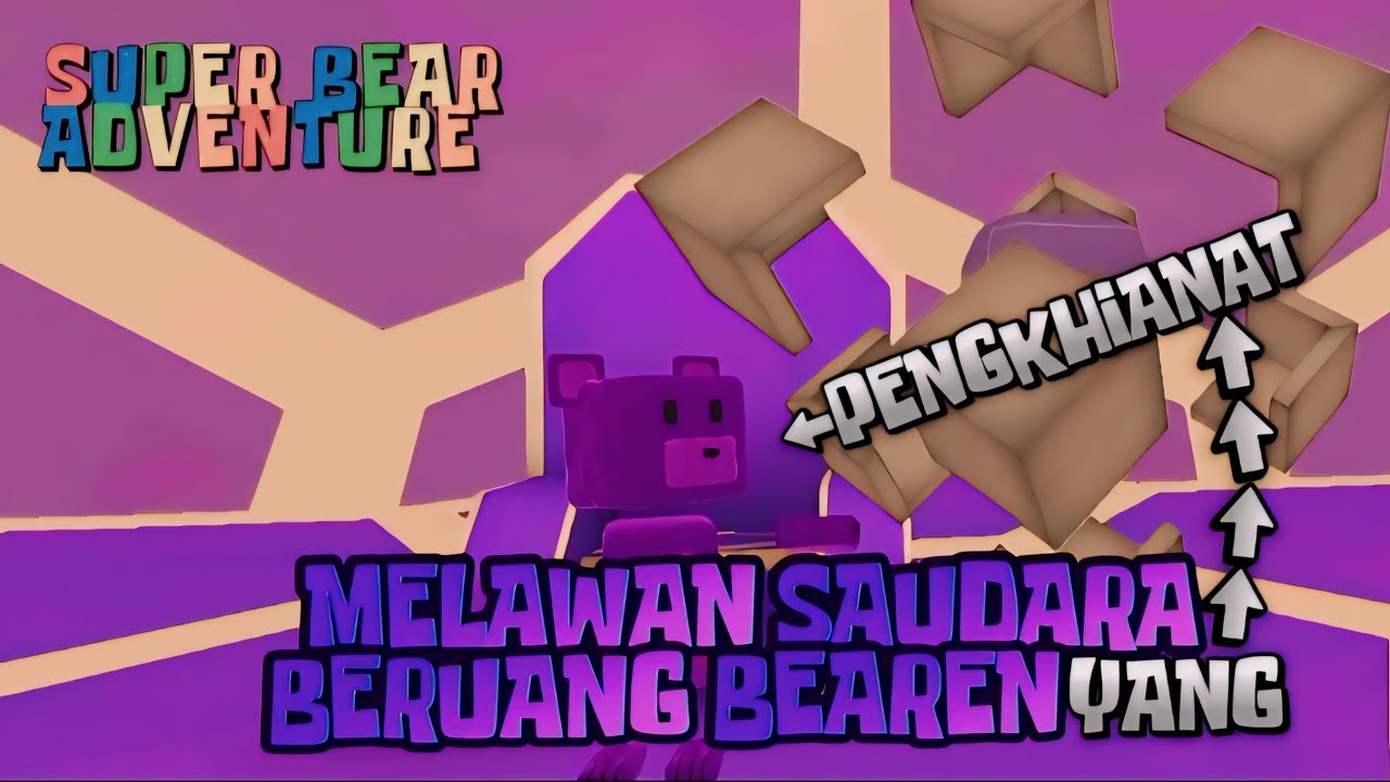 AKU BERHASIL MENGALAHKAN BERUANG UNGU BUSUK INI DAN MENAMATKAN GAME ...