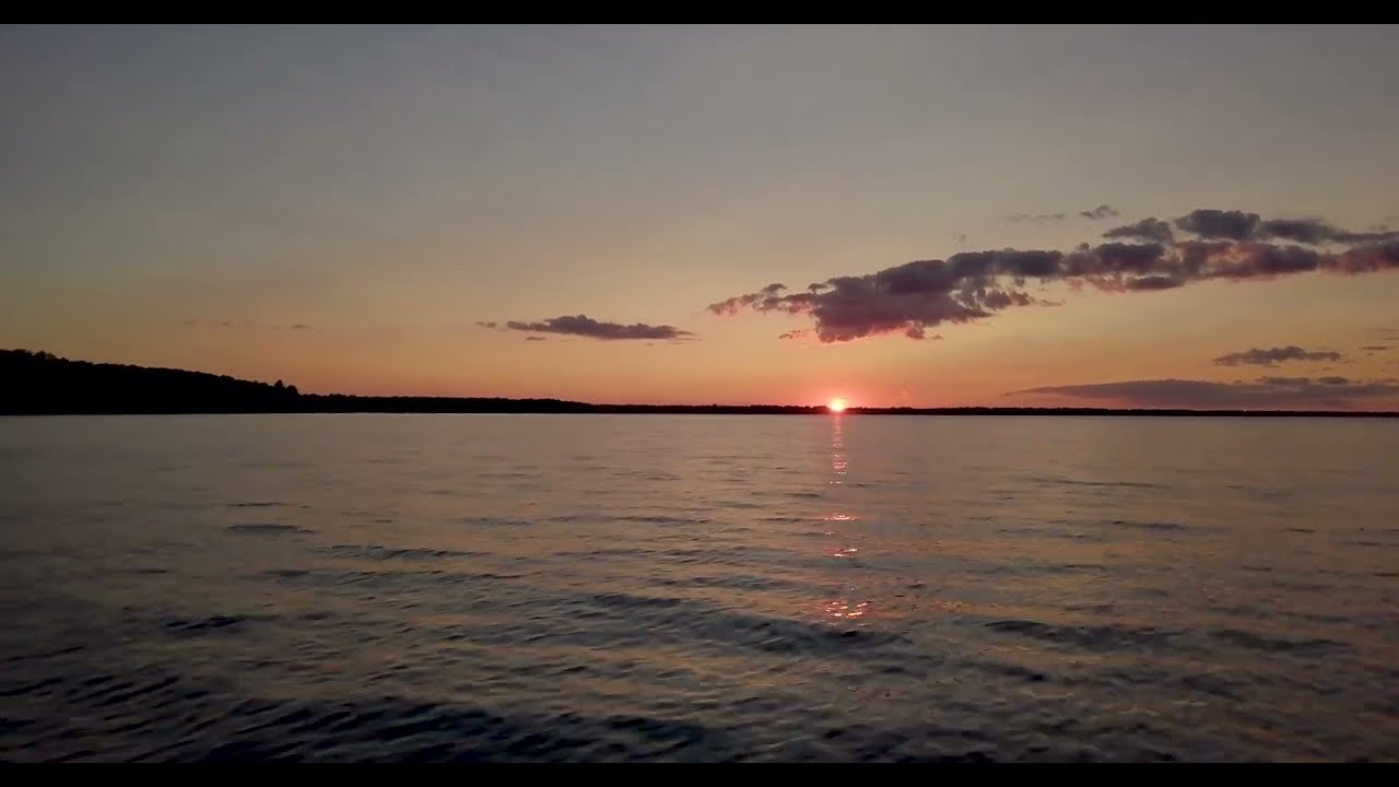 Sunset & Sunrise over Castle Rock Lake - YouTube