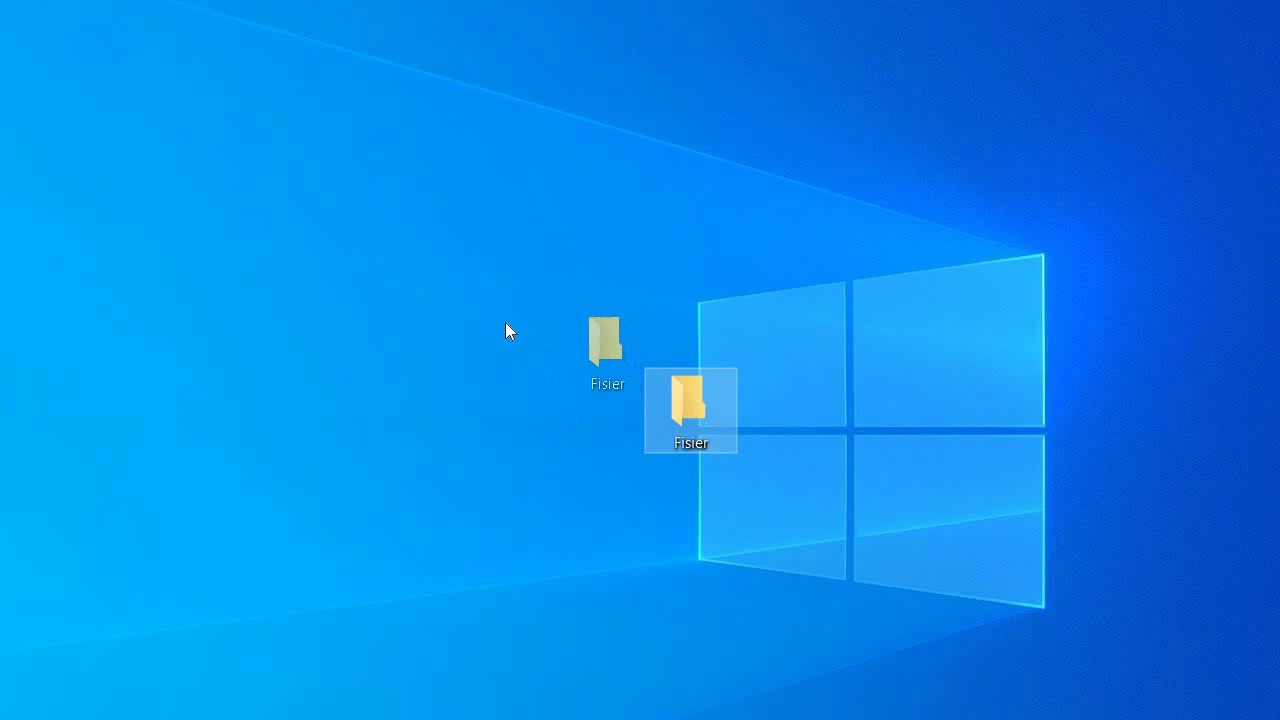Cum creez un folder / fisier nou , windows 10 - YouTube