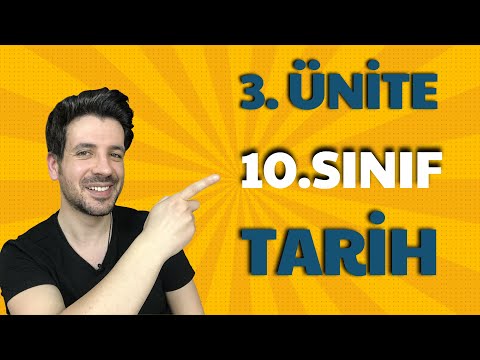 10. SINIF TARİH 3. ÜNİTE FULL TEKRAR - Devletleşme Sürecinde Savaşçılar ve Askerler -TYT AYT