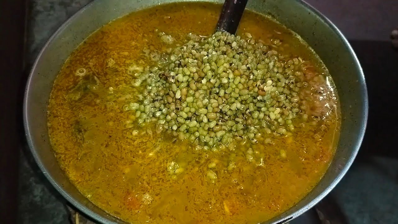 HOW TO MAKE GREEN MOONG DAAL TADKA 🤤 AT HOME || BEST RECEIPES EVER ...