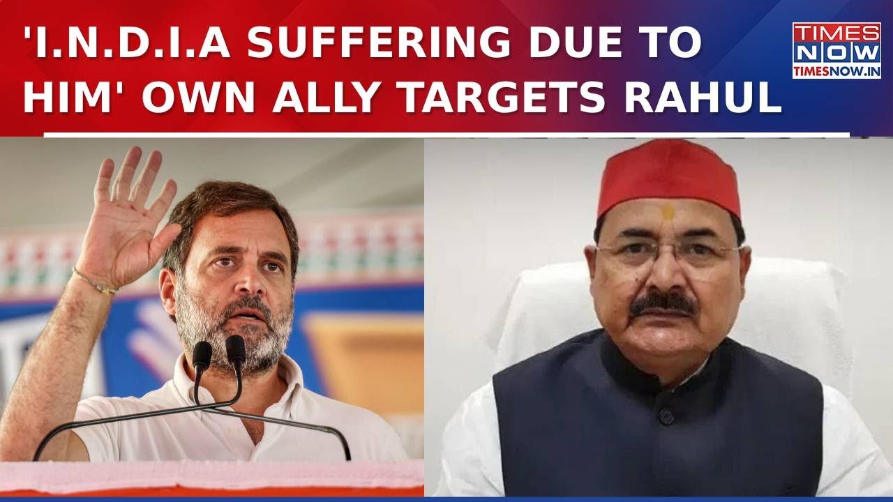 SP's IP Singh Takes Jibe At 'LoP' Rahul Gandhi, Says 'I.N.D.I.A ...