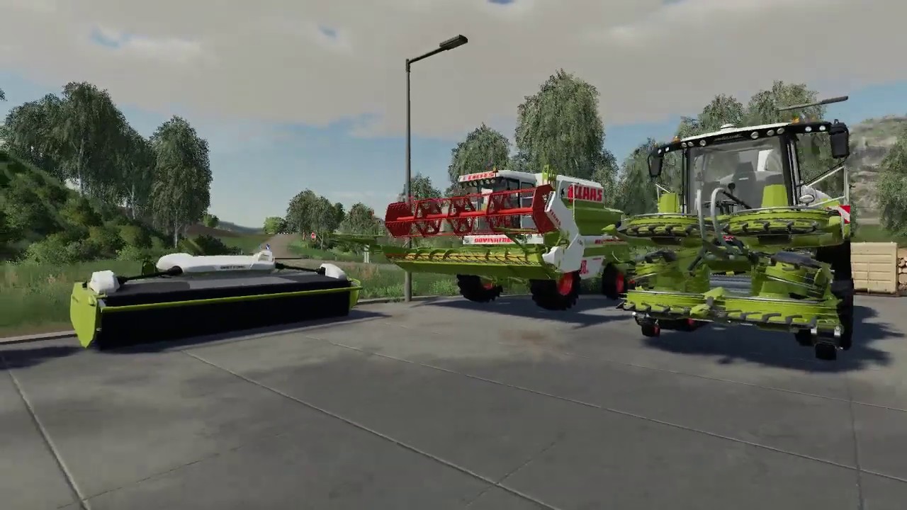 FS19 DLC claas platinium - YouTube