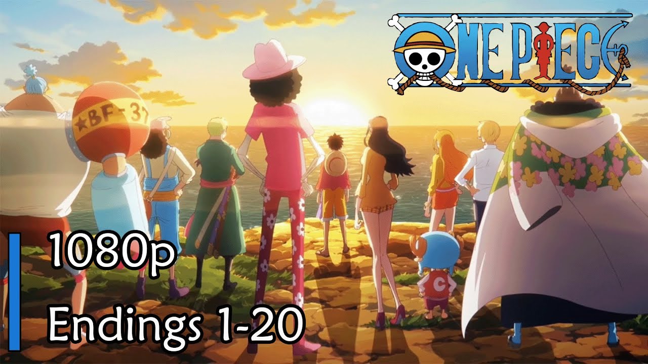 EVERY One Piece Ending / Outro in Order (1-20) | HD - YouTube