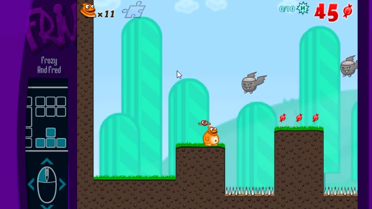 Frozy and Fred: First gaming video! YAY - YouTube