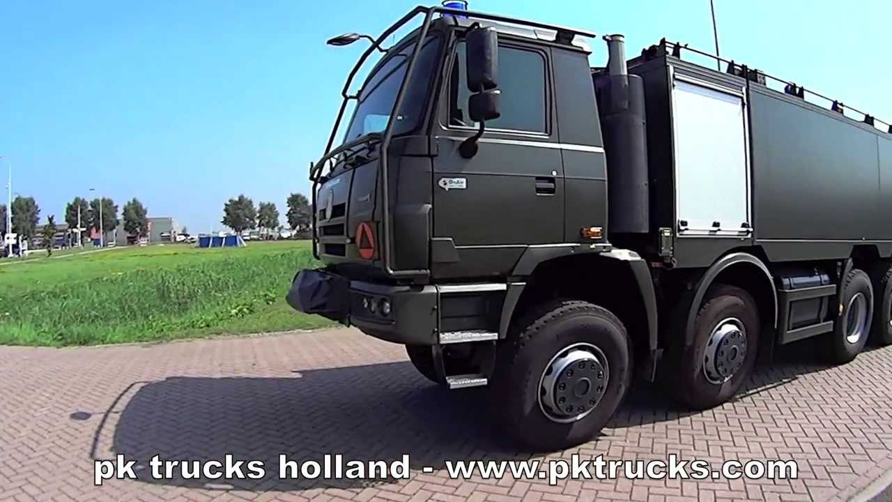 pktrucks Tatra 815-2 8x8 fire engine - NEW - YouTube