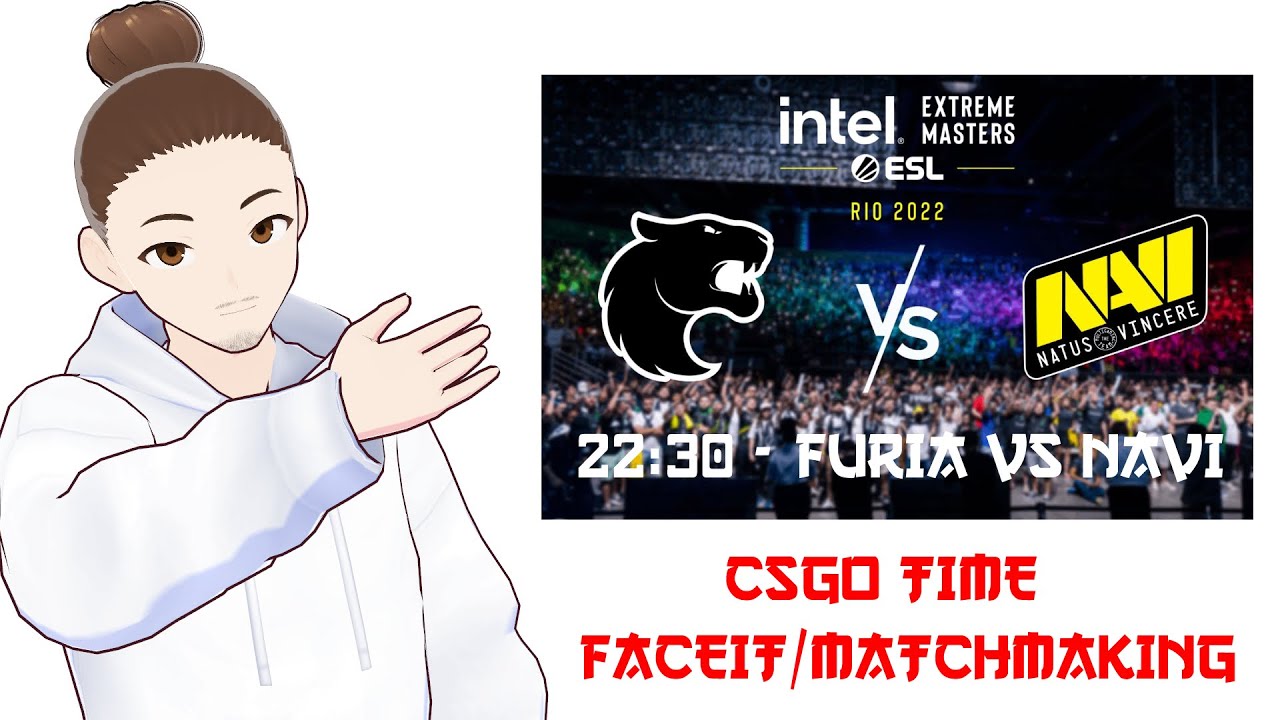 🔴LIVE | CS:GO FACEIT/MATCHMAKING | 22:45 - FURIA VS NAVI - YouTube