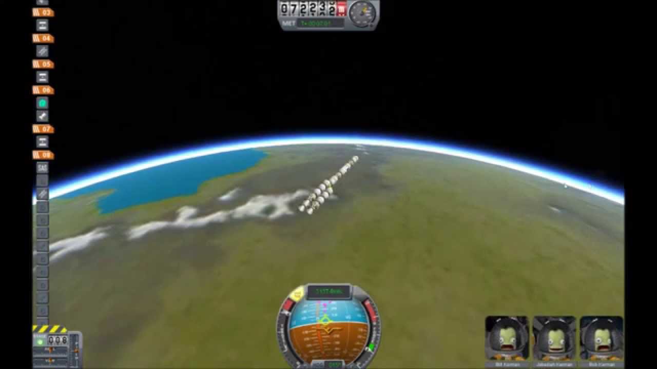 Kerbal Space Program placing a probe on an escape trajectory and return ...