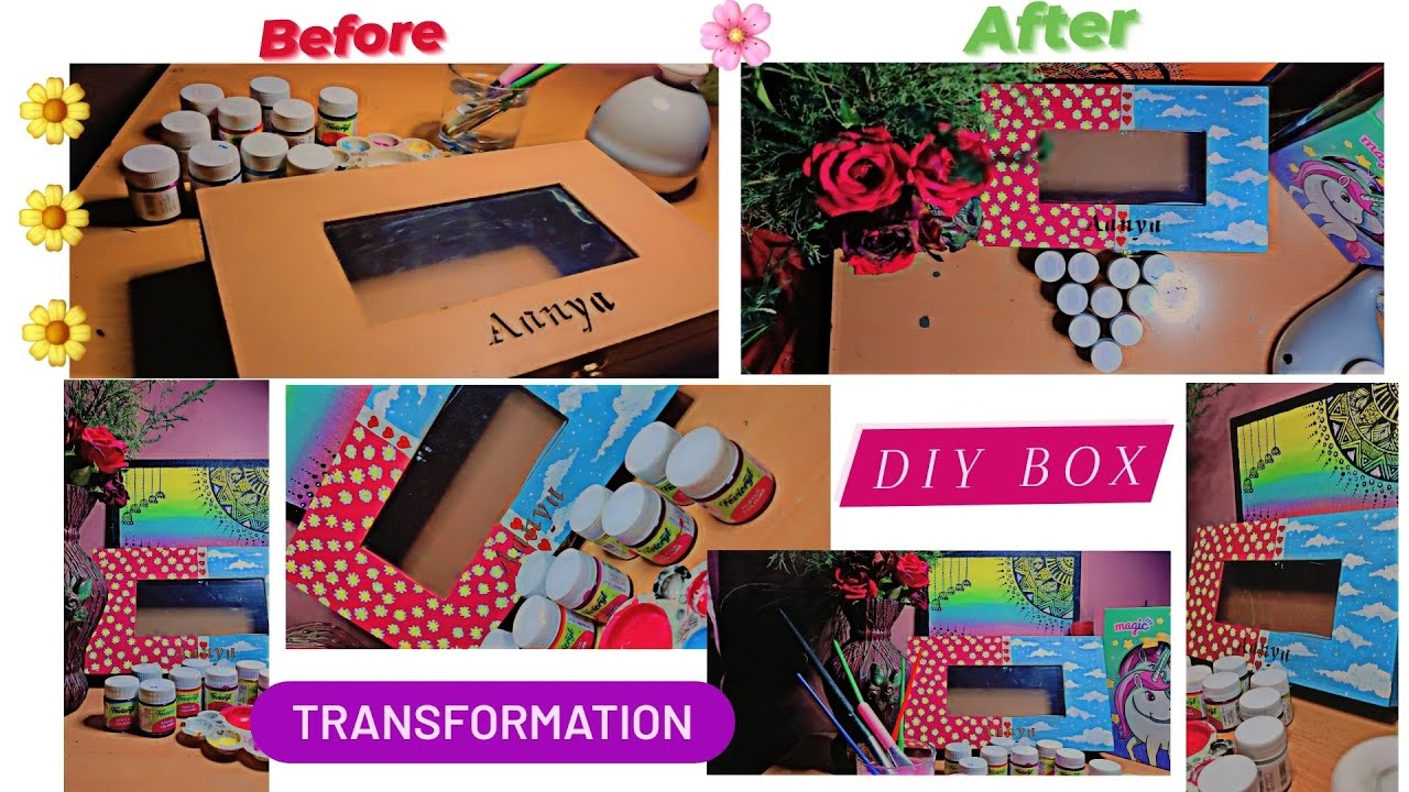 DIY Transformation Box 😍 - YouTube