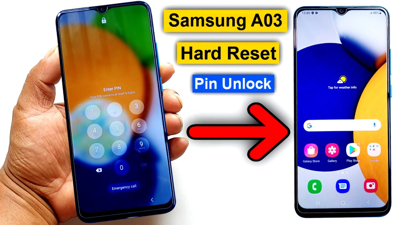 Samsung Galaxy A03 Hard Reset | Samsung Galaxy A03 (SM-A035F) Factory ...