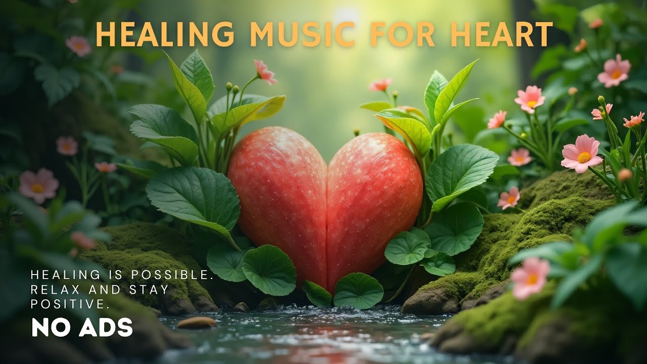 💓 Healthy Heart Relaxation Music: Release Anxiety & Tension 🌬️🍃 - YouTube