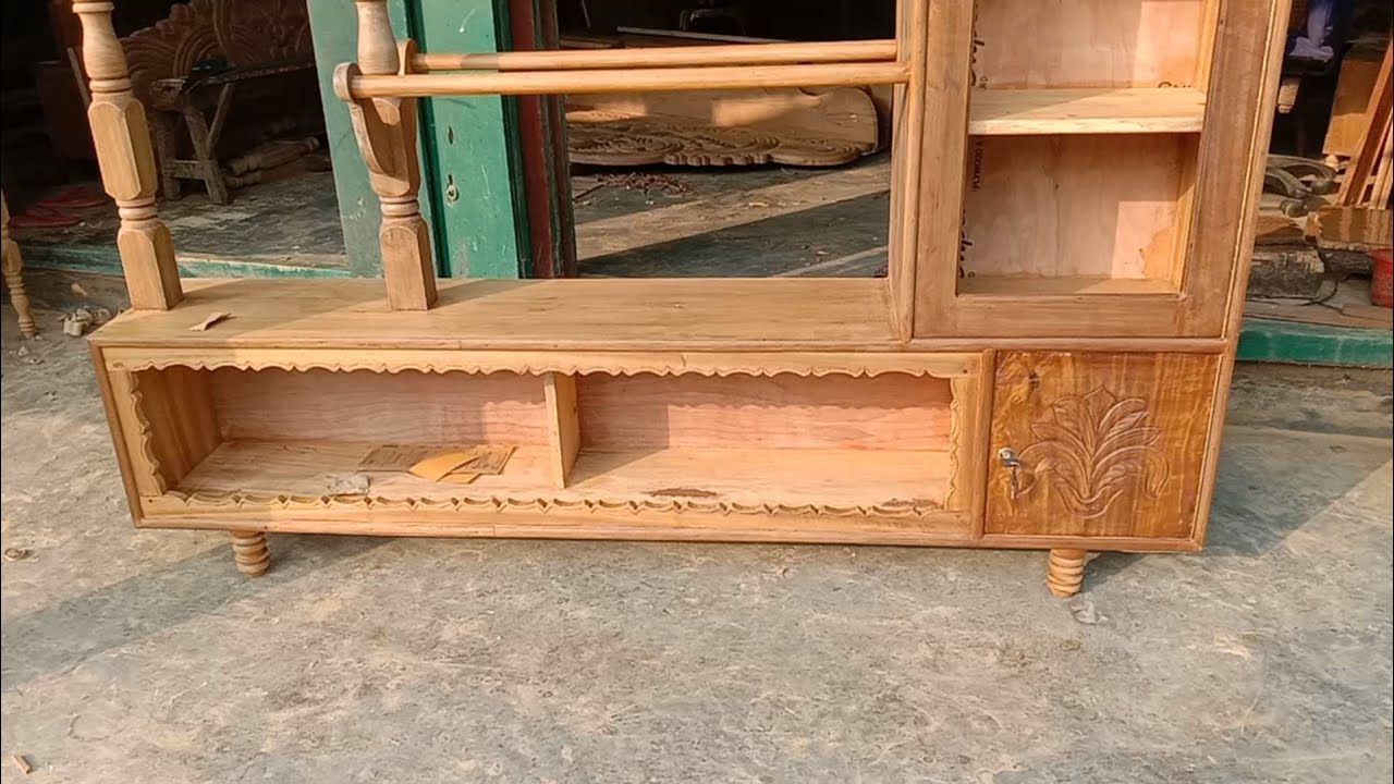 Wooden Almari Alna designs Wooden Rack design Wood Almari Alna designs ...