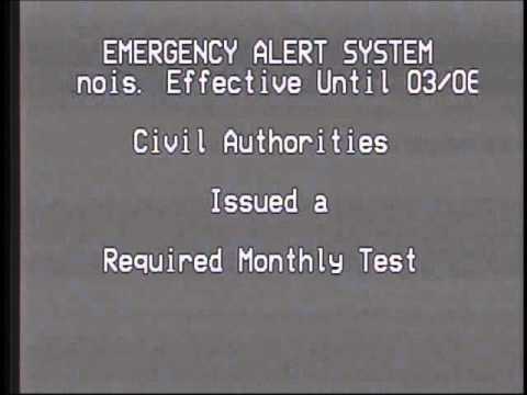Illinois emergency alert system test (Bad Sounds) - YouTube